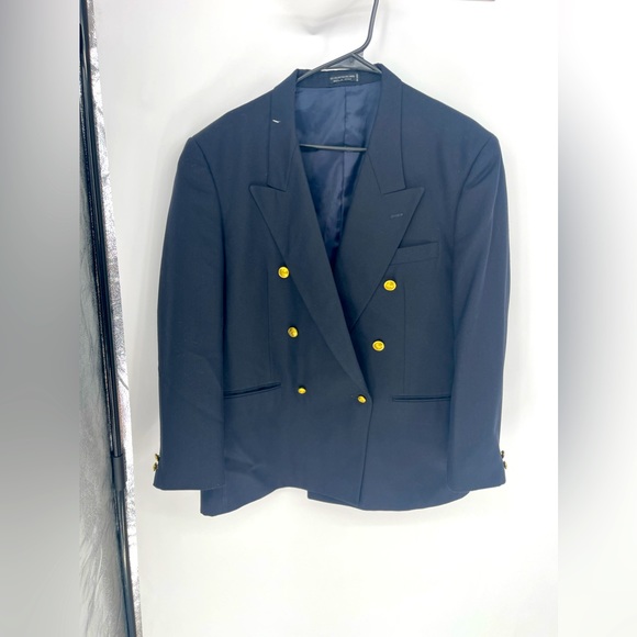 moda prima | Suits & Blazers | Mods Prima Navy Blue With Gold Buttons ...